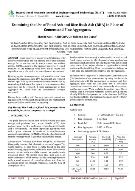 Calcined clay limestone cement (lc3) | PPTX | Chemistry | Science