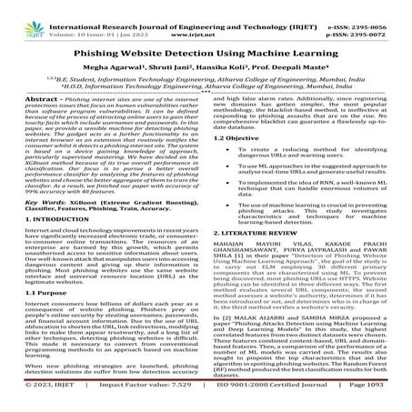 Phishing Website Detection Using Machine Learning Pdf