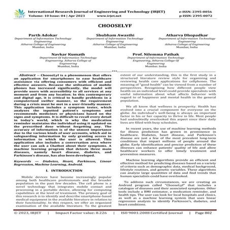 Mom Care: A smart medical app for pregnantwomen | PDF