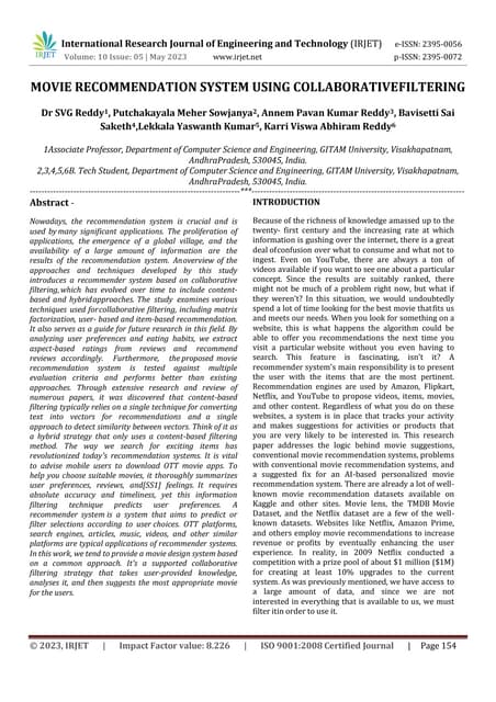 Movie Recommendation System Using Hybrid Approch.pptx
