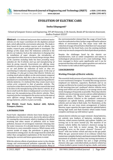 Design And Simulation Of Solar Based Fast Charging Station For Electric Vehicle Using Matlab Pdf