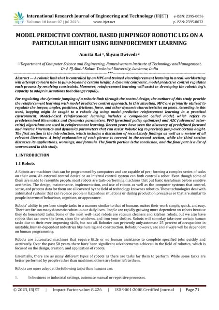 Humans versus robots | PPT