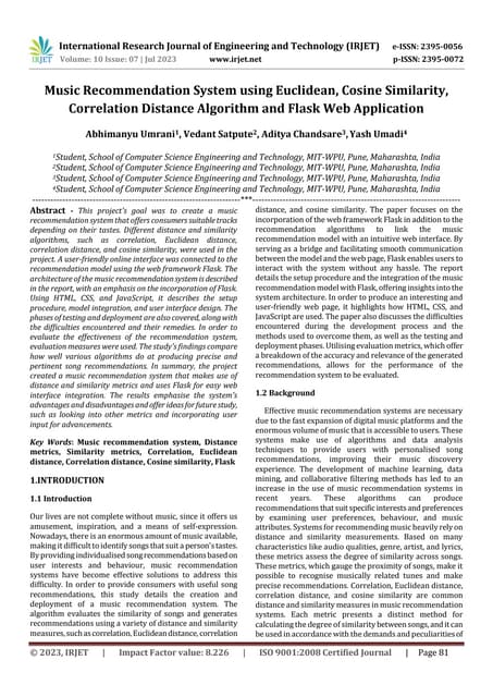 Music Recommendation system Project PPT.pptx