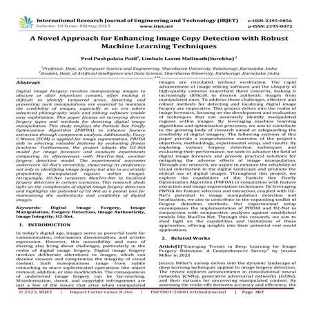 A Novel Approach for Enhancing Image Copy Detection with Robust Machine Learning Techniques ...