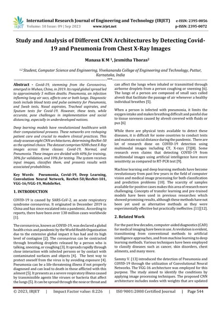 Deep Learning for Pneumonia Diagnosis: A Comprehensive Analysis of CNN ...
