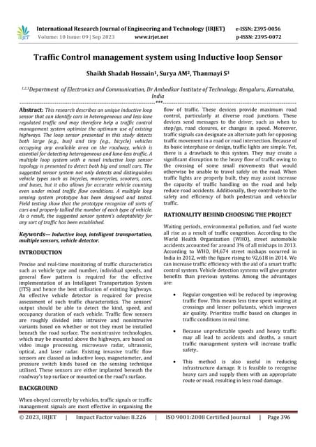Type of traffic signals Ppt | PPT