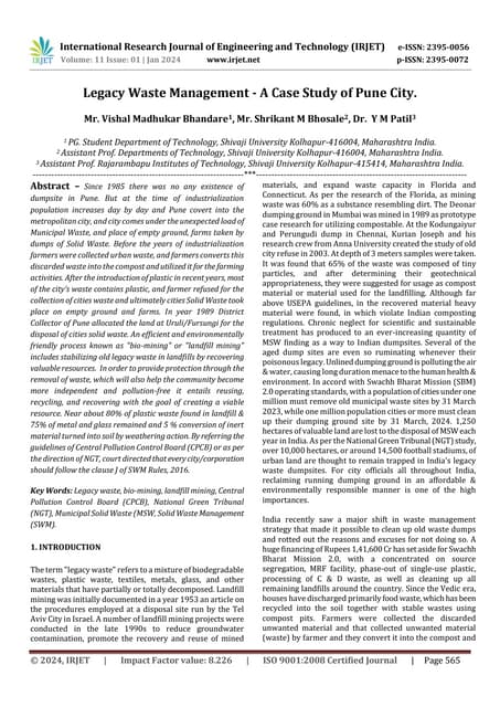 Municipal Solid waste Management in INDIA | PPTX