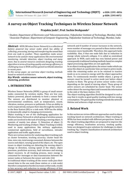 A Survey On Object Tracking Techniques In Wireless Sensor Network a-survey-on-object-tracking-techniques-in-wireless-sensor-network
