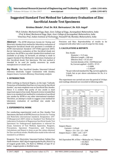 Corrosion Testing's: OCP, LPR, and PD | PDF