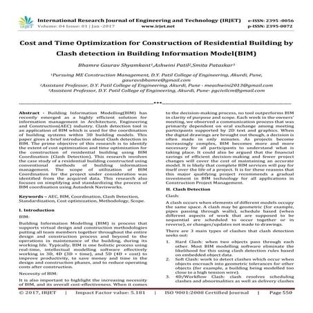 5 Steps of Generating Clash Report Using Navisworks | PPTX