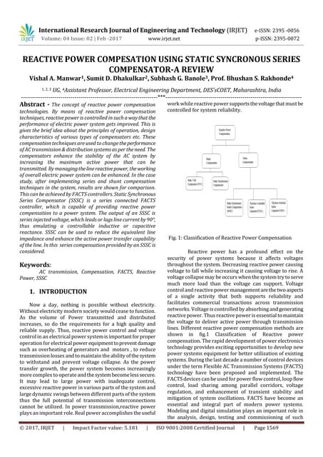 Reactive power management | PPTX