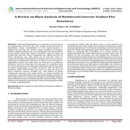 Calculation of blast loads | PDF