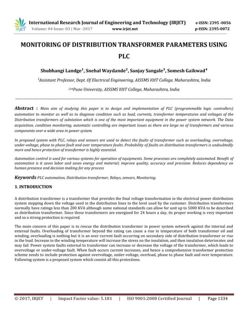 DISTRIBUTION TRANSFORMER HEALTH MONITORING SYSTEM.PPT.pptx