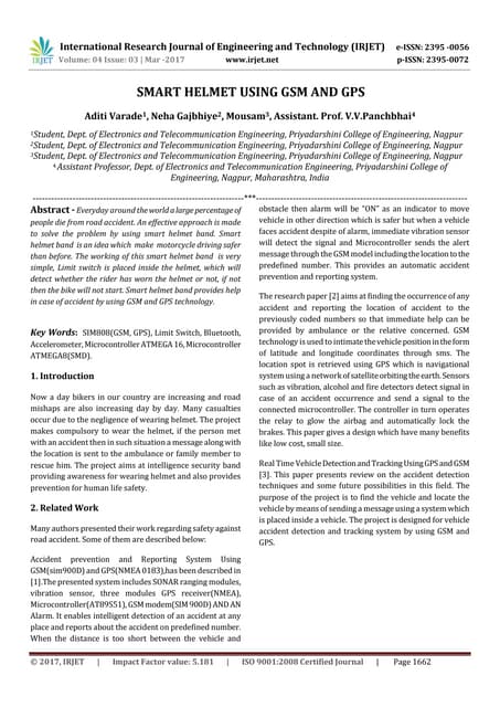 ACCIDENT DETECTION SYSTEM PPT | PPTX