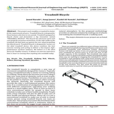 Treadmill Bicycle | PDF