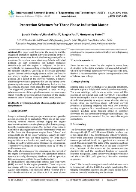 Electrical HT/LT Motor protection | PPTX | Physics | Science