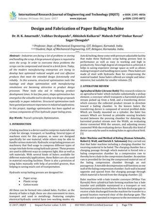 Design and Model of Bucket Elevator | PDF