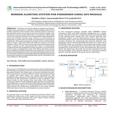 Border Alerting System for Fishermen using GPS Module | PDF | Auto Navigation Systems | Auto ...