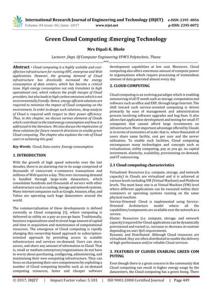 Cloud Computing For Mobile Users Can Offloading Computation Save Ener