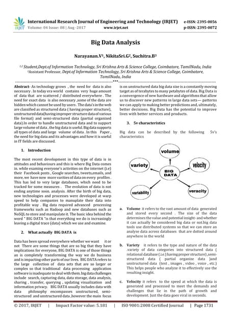 5 v of big data | PPT