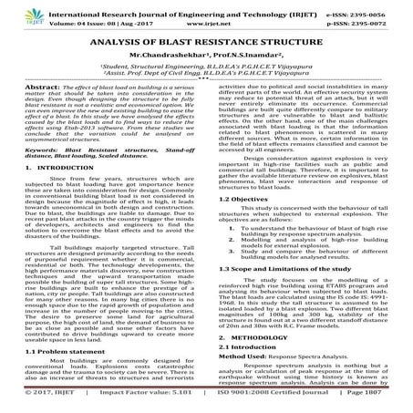 Blast Resistant Design | PPT