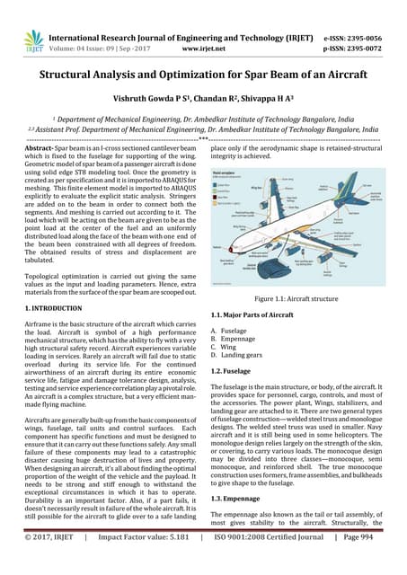 Skin stringers-in-an-aircraft | PPTX