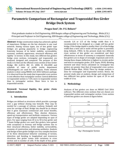 Analysis & design of T-Beam bridge | PPTX