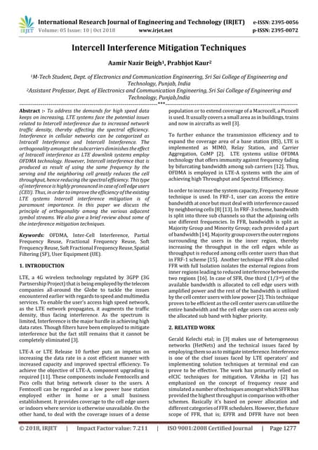 3GPP SON Series: Inter-Cell Interference Coordination (ICIC) | PPT