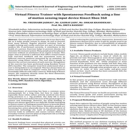 Measurement Straight Leg Raise for Low Back Pain Based Grayscale Depth ...