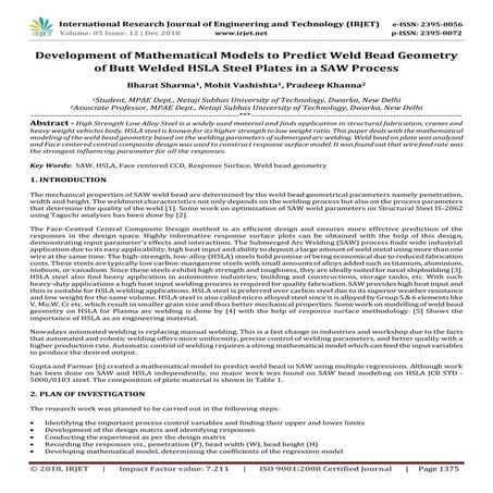 WELDLINE STRENGTH ANALYSIS THEORETICAL PREDICTIVE MODEL WITH THE USE OF ...