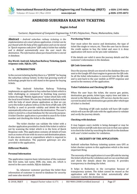 Irctc next generation e ticketing system | PDF