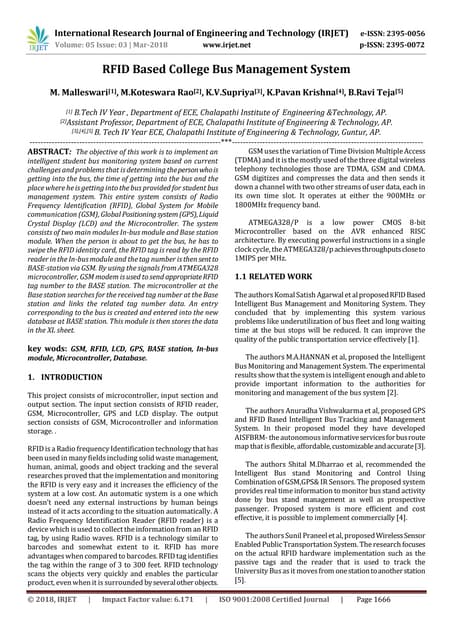 Irjet Smart Ambulance Movement And Monitoring System Using Gsm And