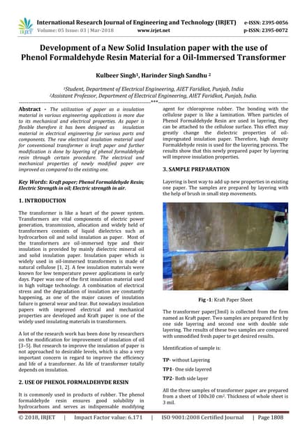 Furan Testing of Transformers Oil | PPTX | Chemistry | Science
