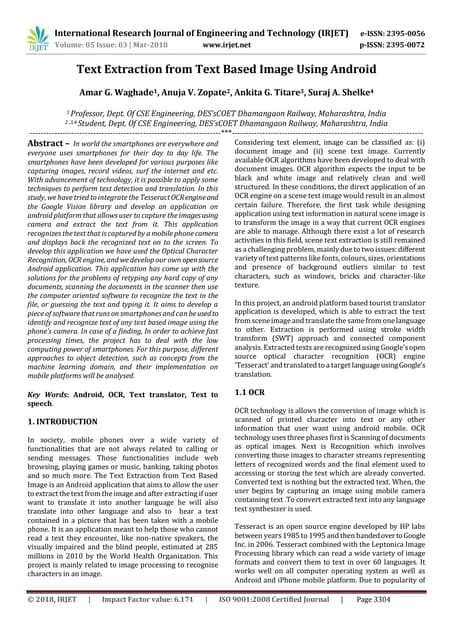 eGrading, Automatic grading of student answer sheets using Computer ...