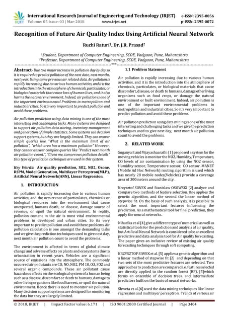 Predicting air pollution level | PPTX | Indoor Environmental Quality ...