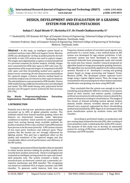 Paper Presentation on CATTLE BREED DETECTION AND CATEGORIZATION USING IMAGE PROCESSING AND ...