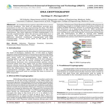 Irjet Dna Cryptography Pdf 