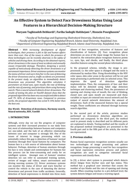 Driver Drowsiness Detection System using machine learning ppt. | PPT
