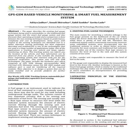 Fuel monitoring solution | PDF