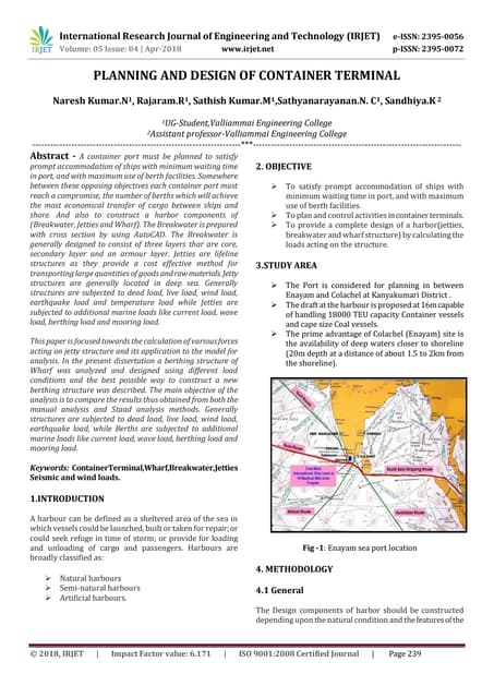Design and Construction of Jetties | PDF | Geography | Science