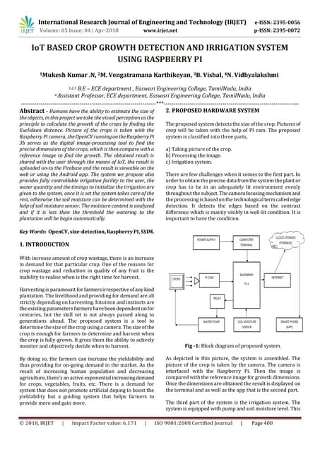 IRJET - Disease Detection in Plant using Machine Learning | PDF