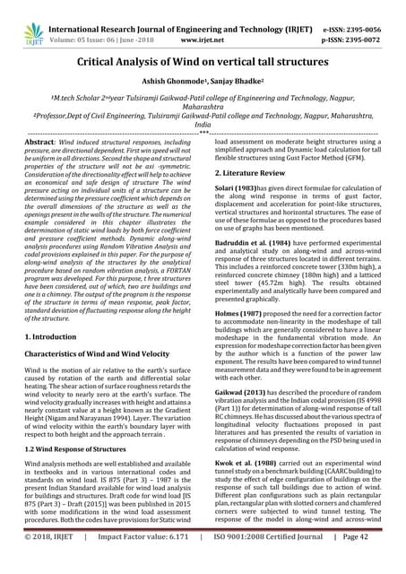 Dynamic Wind Analysis of High-Rise Building | PDF | Civil Engineering ...