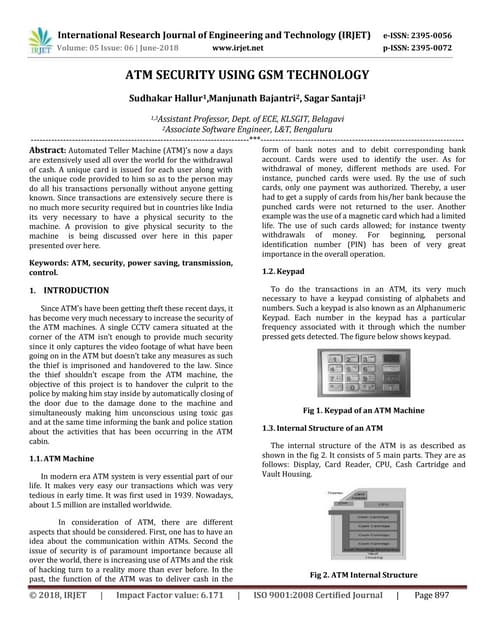 Case Study of ATM Processing System using UML Diagram | PPTX