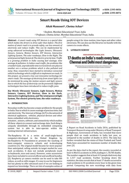 Smart City: Intelligent Traffic Management System | PDF | Rail Travel ...