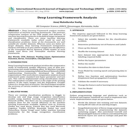 Irjet Automatic Object Sorting Using Deep Learning Pdf