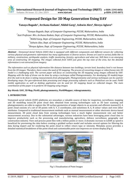 Drone flight data processing | PPTX