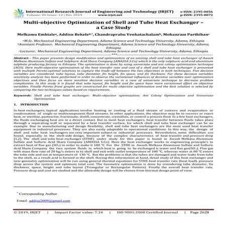 Presentation on Heat exchnager with HTRi | PDF