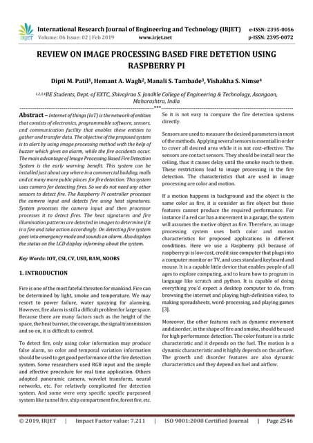 Fire Detection by Artificial Neural Network | ODP | Home Security ...