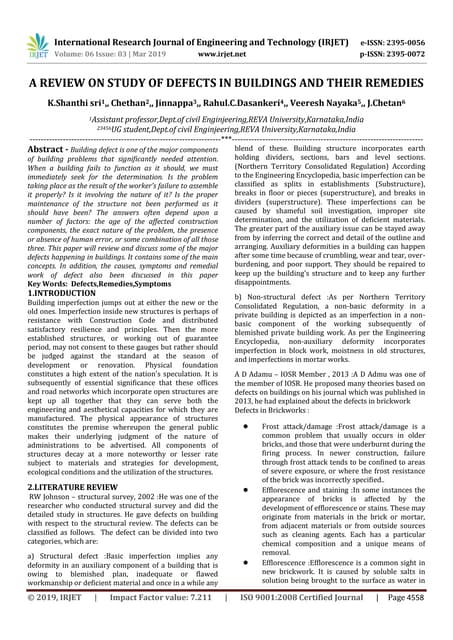 Building Failures and its Causes- Theory of structures | PPTX
