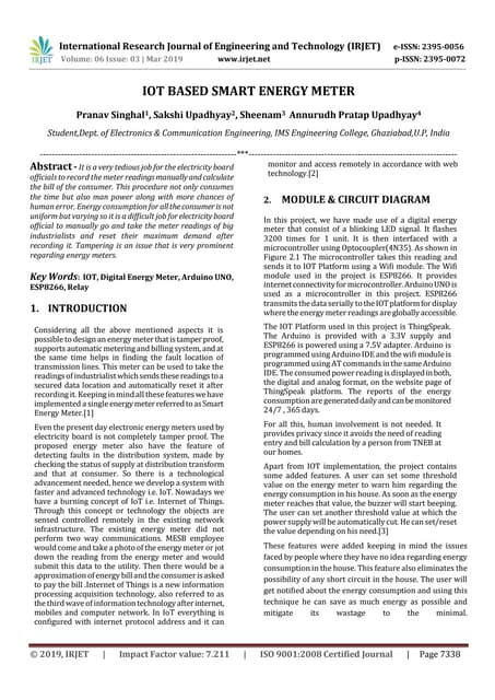 IoT Based smart Battery Management System | PDF
